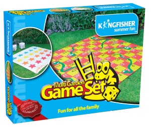 Large Garden Snakes & Ladders & Tangled Set