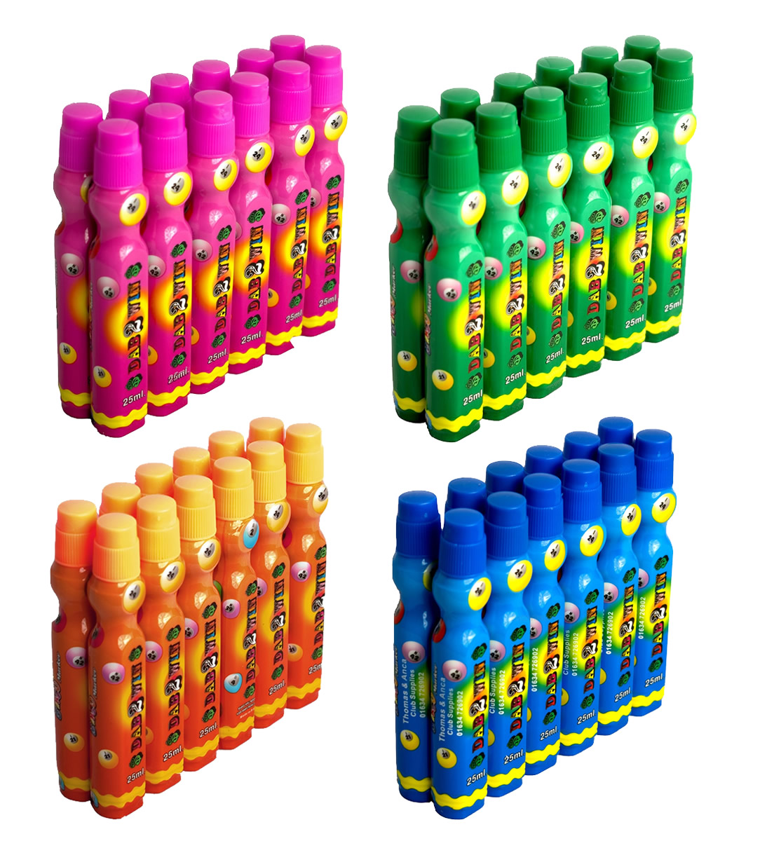 Bingo Dabber Marker Pens - 25ml