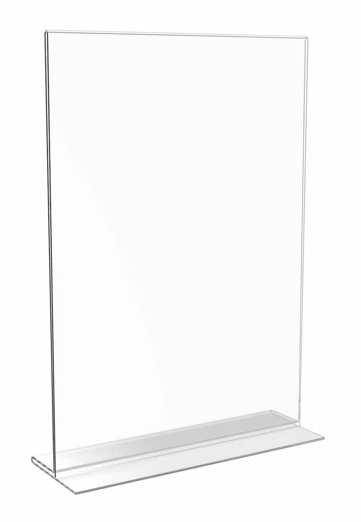 Freestanding Perspex Menu Holder A4