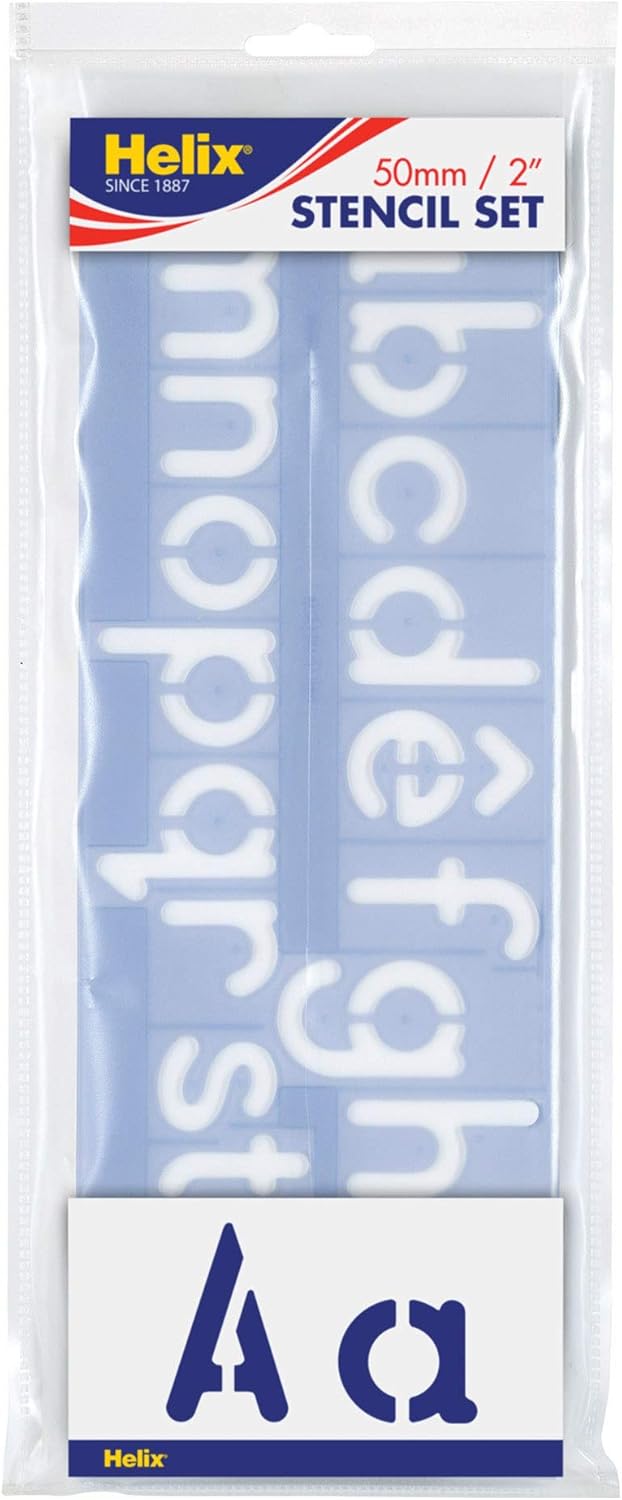 Helix 50mm 2" Stencil Set
