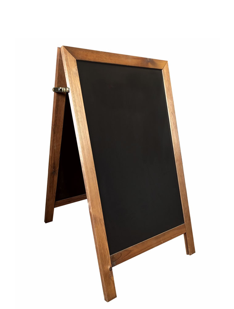 Small Lightning A-Frame Chalkboard