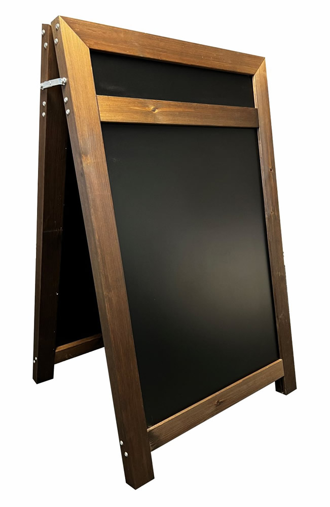 Header Panel A-Frame Chalkboard Pavement Sign
