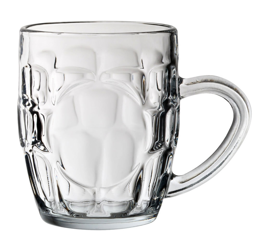 Dimple Panelled 1/2 Pint Beer Tankard - Box of 36 - Buy from Bar Activity