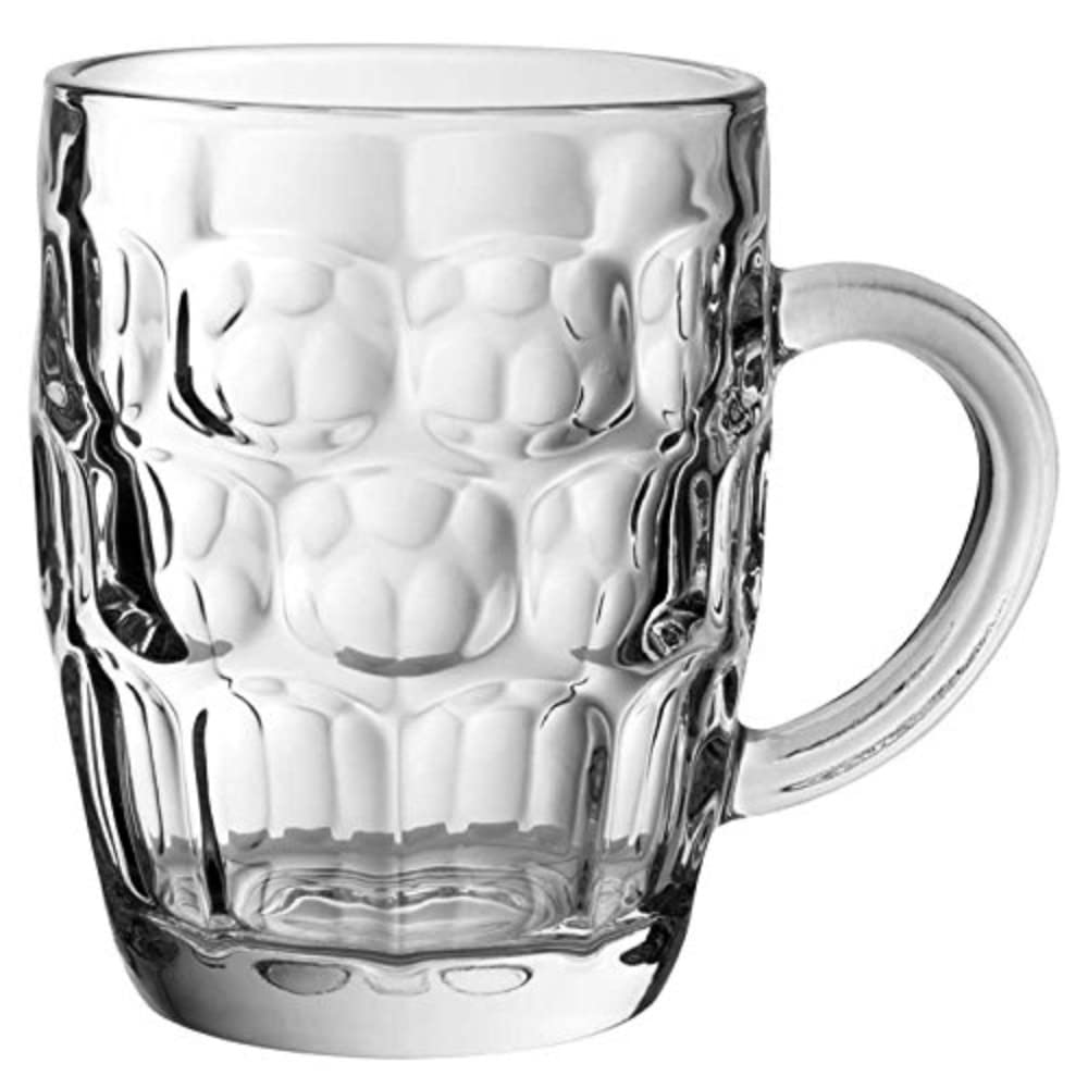 Dimple Panelled Pint Beer Glass Tankard - Box of 24 available to buy ...